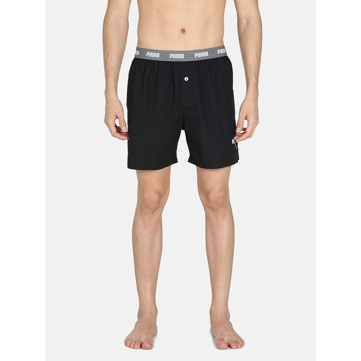 Buy Puma Basic Black Woven Boxer Online