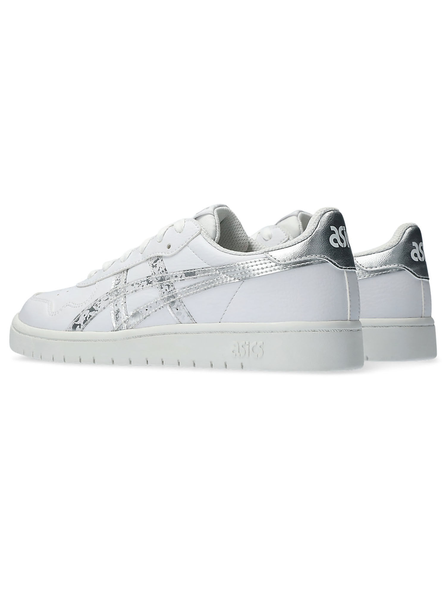 Buy ASICS Japan S White & Silver Women Sneakers Online