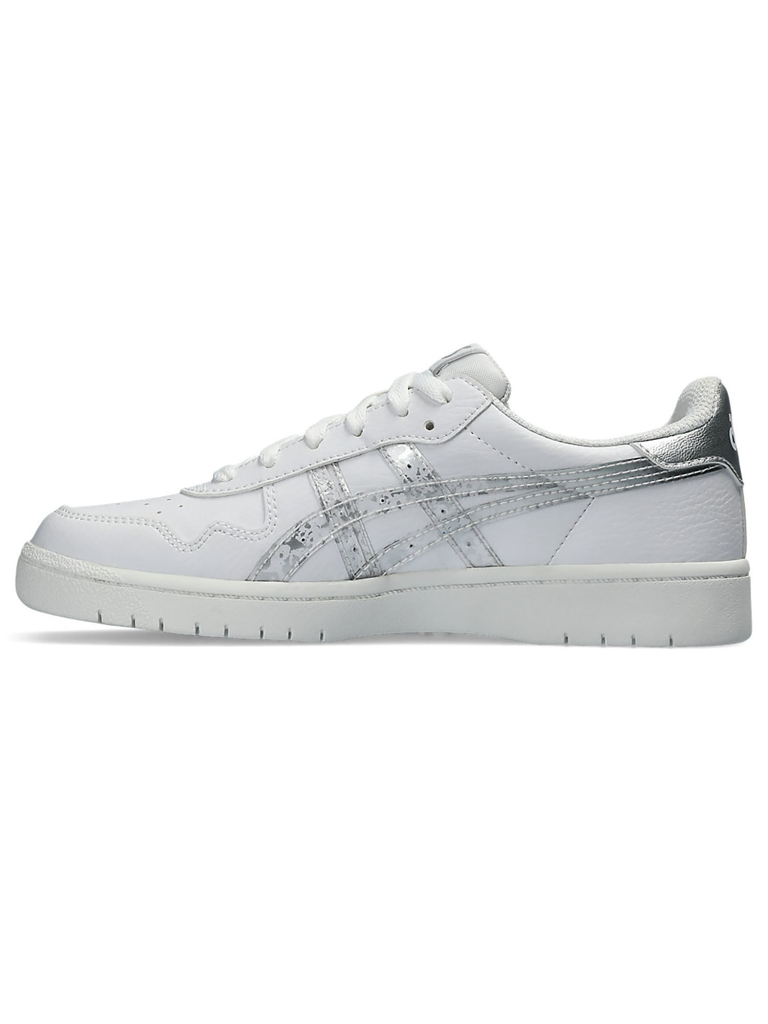 Buy ASICS Japan S White & Silver Women Sneakers Online