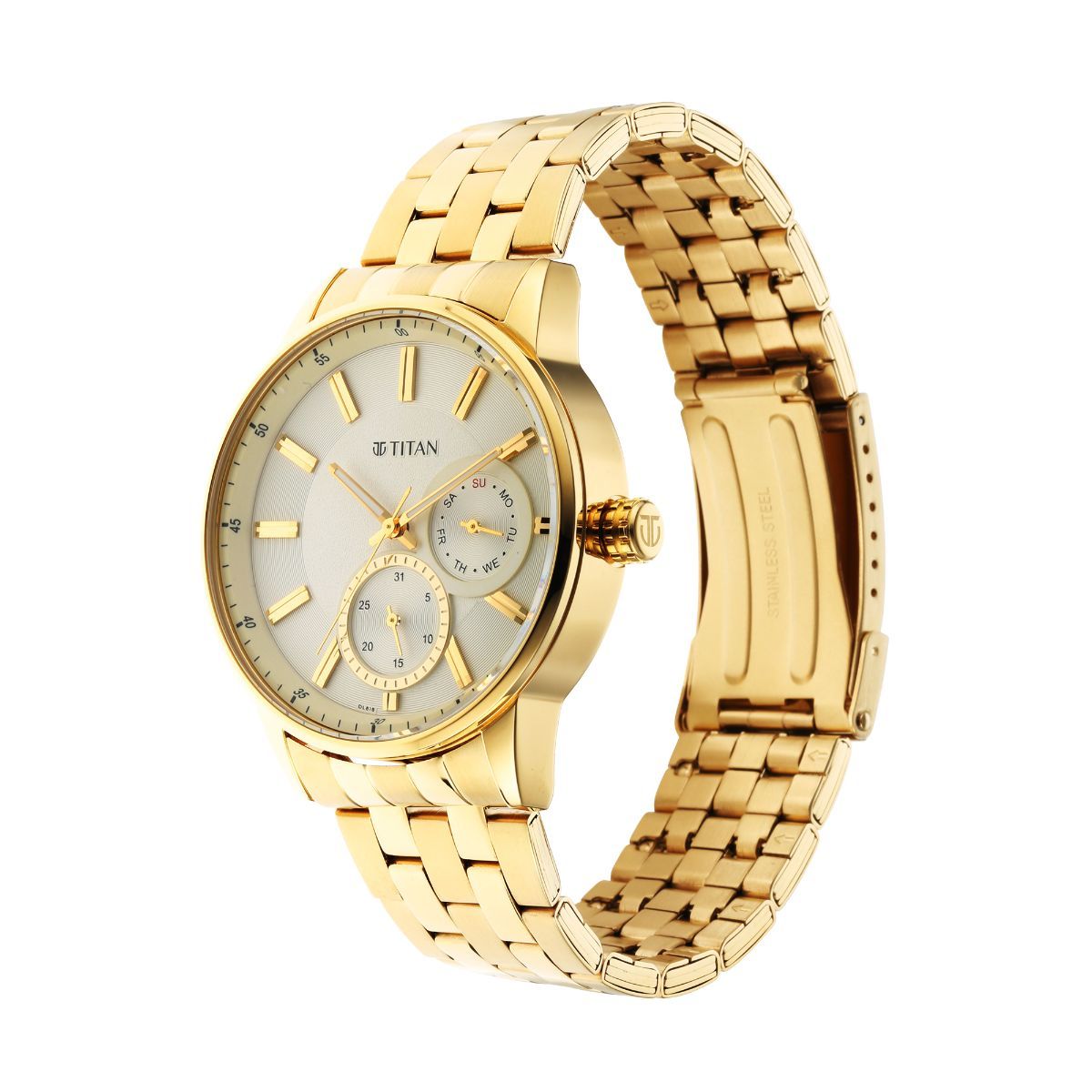 Buy Titan Regalia Opulent 9441YM02 White Dial Analog watch for Men ...