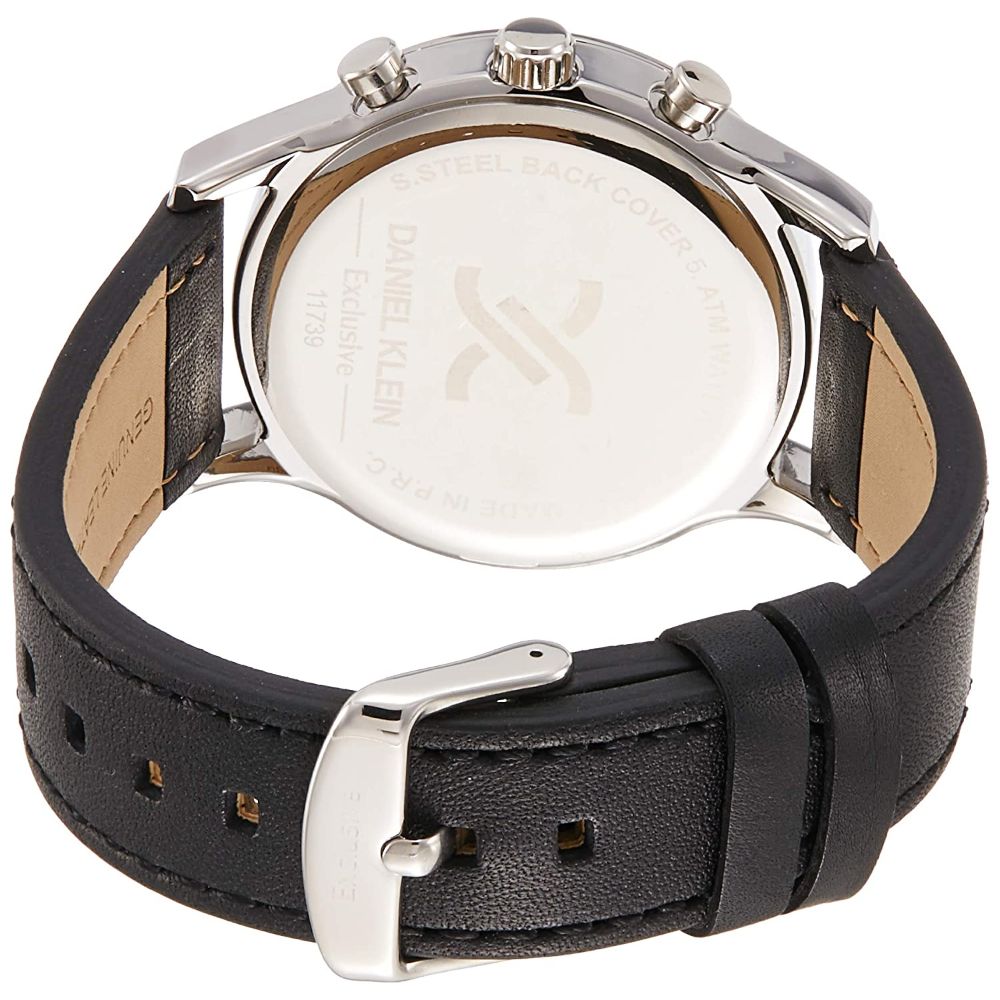 Buy Daniel Klein Exclusive Men Silver Watch Online