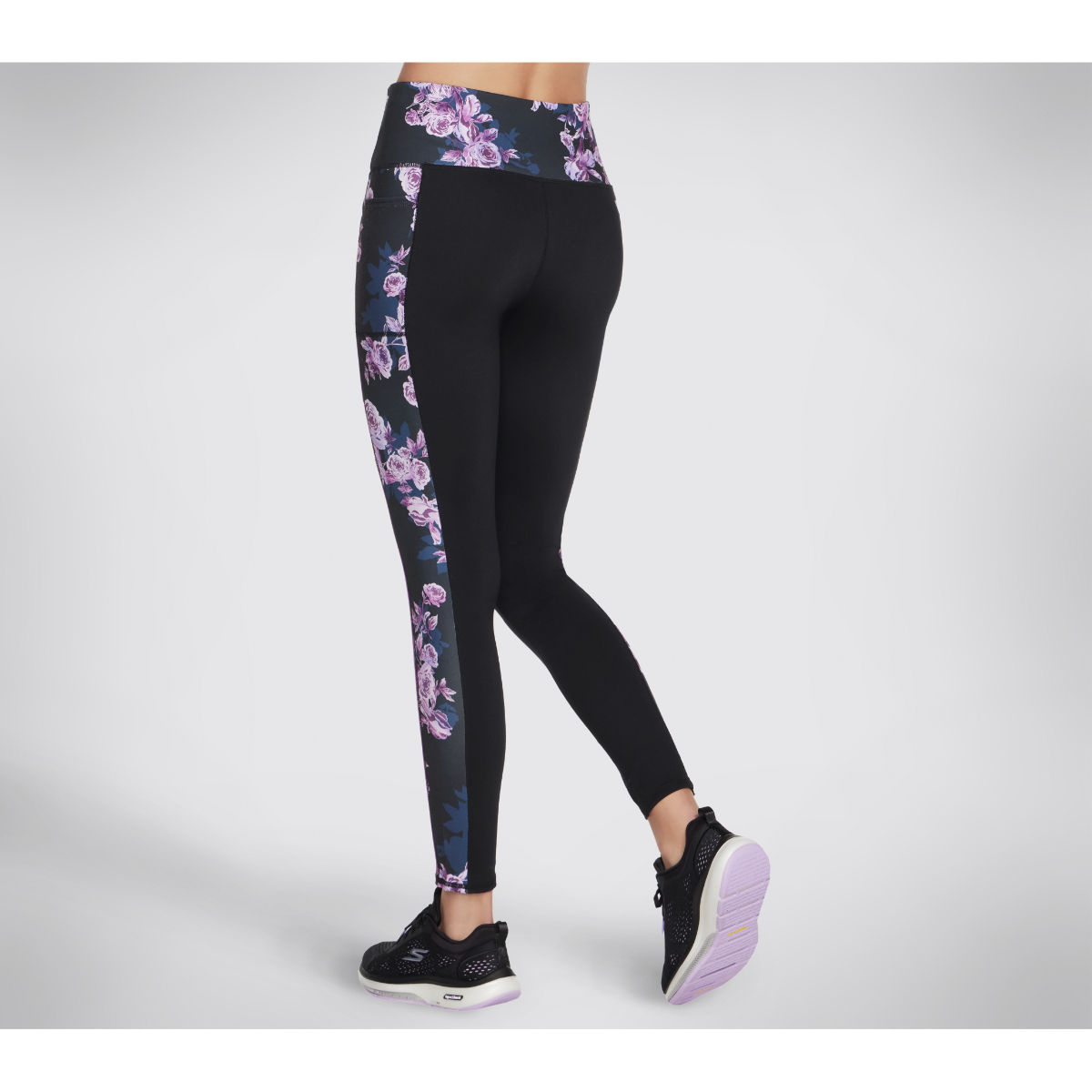 Buy SKECHERS Go Stretch Winter Bloom Tights Black Online