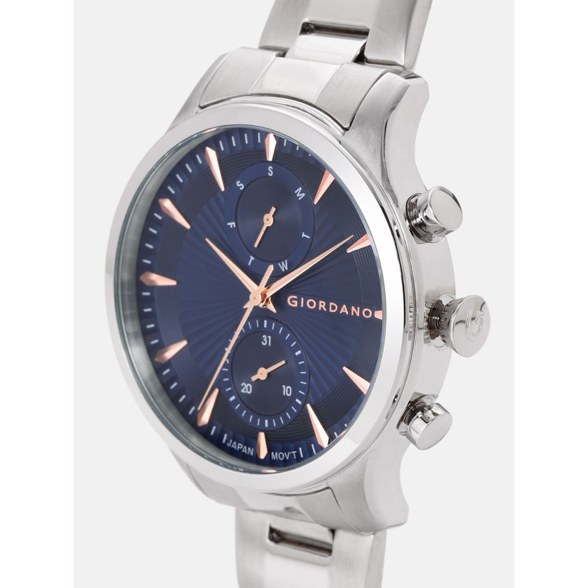 Giordano Multifunction Blue Dial Men's Watch: Buy Giordano ...