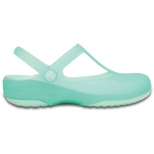 WMNS) Crocs Ice Blue Sandals 'Blue Gold' 204939-4CW KICKS