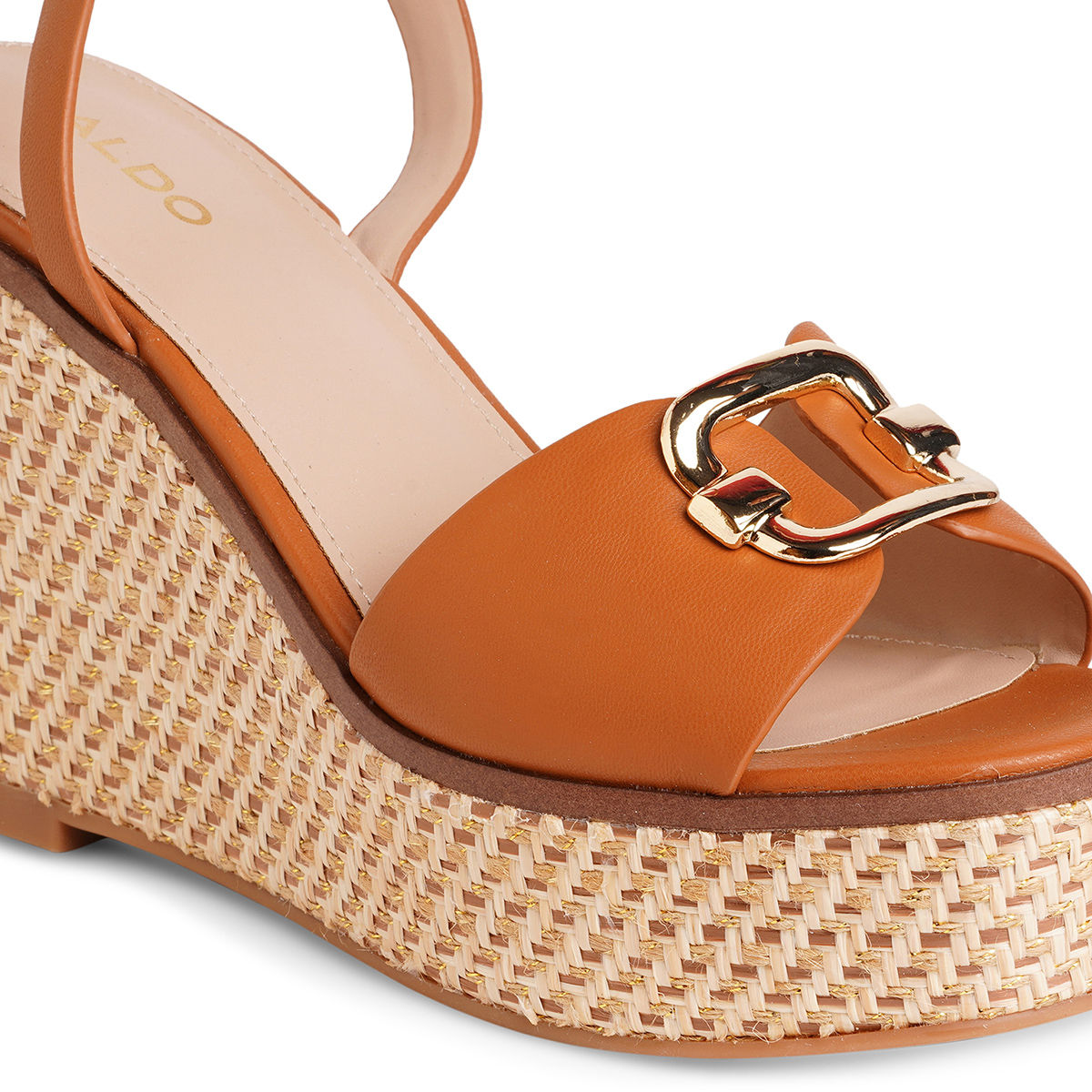 Buy Aldo Carrabriria Womens Brown Wedges Online