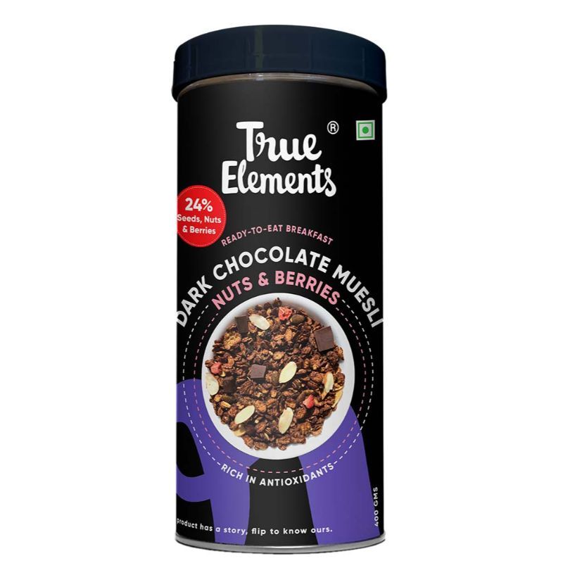 Buy True Elements Dark Chocolate Muesli Online