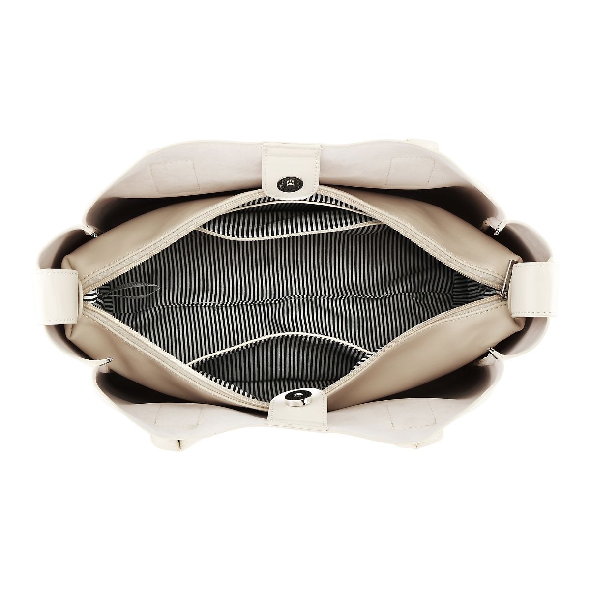 Buy Fastrack Optic White Spacious Tote Bag for Women Online