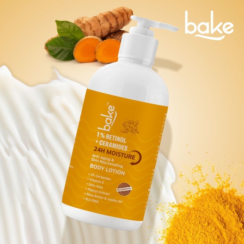 Buy BAKE 1% Retinol Body Lotion With Ceramides For Anti Aging ...