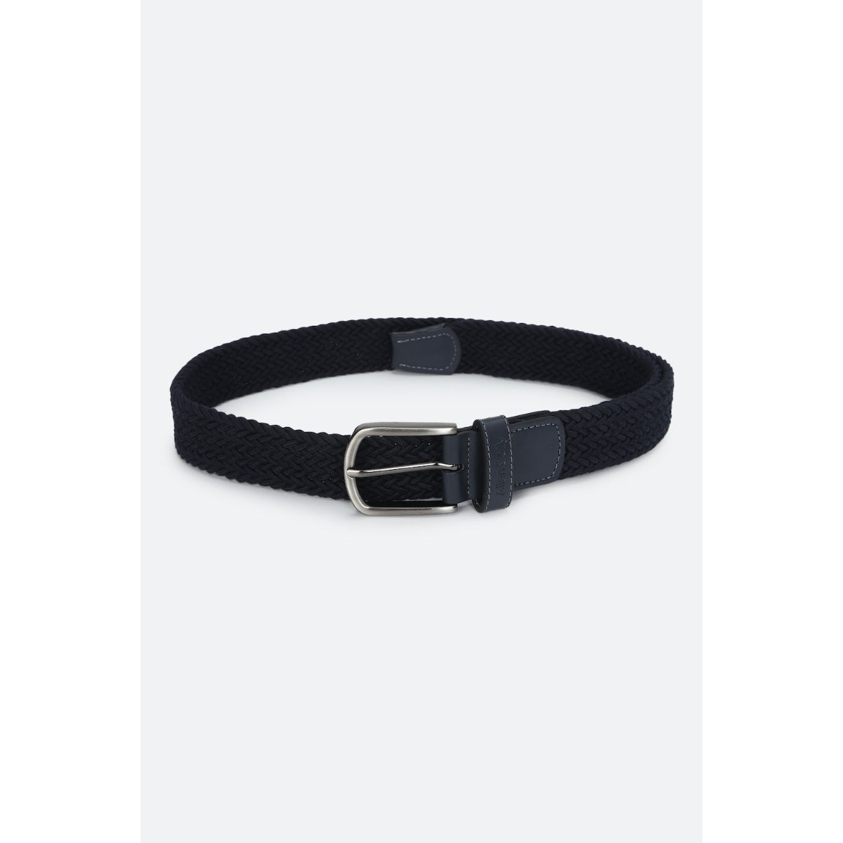 Allen Solly Men Navy Blue Textured Casual Belt: Buy Allen Solly Men ...