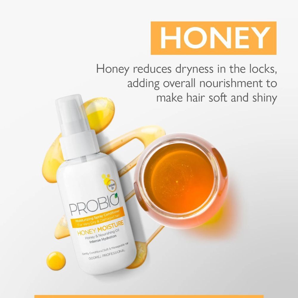 Godrej Professional Probio Honey Moisture Spray Conditioner: Buy Godrej ...