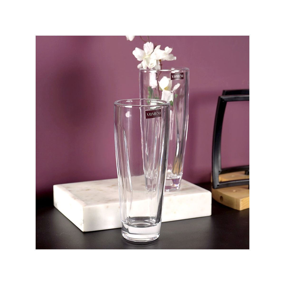 Buy The Artment Minimal See-Through Flower Vase Online
