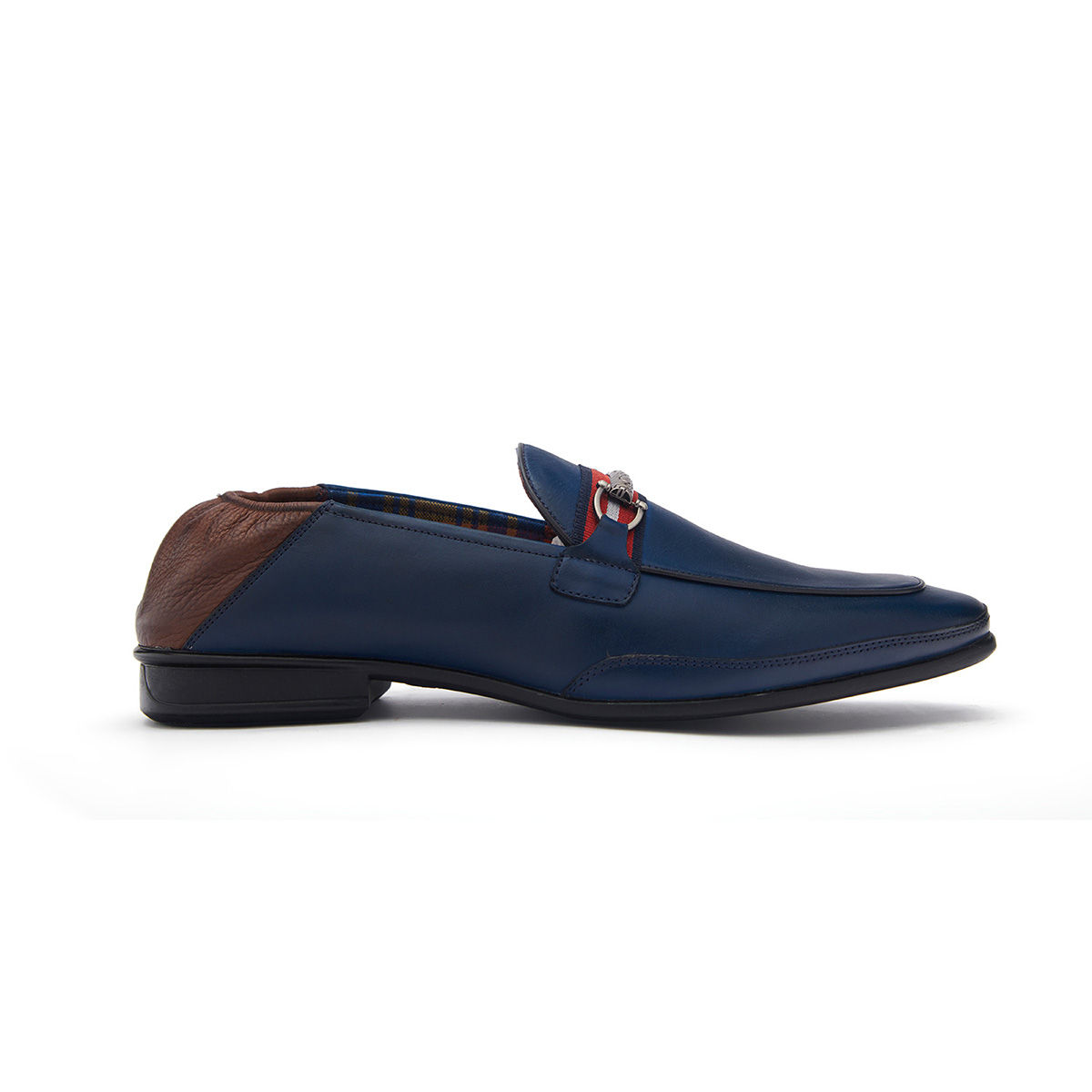 Buy BUCKAROO Mens MARCO Loafers Leathers Blue Online