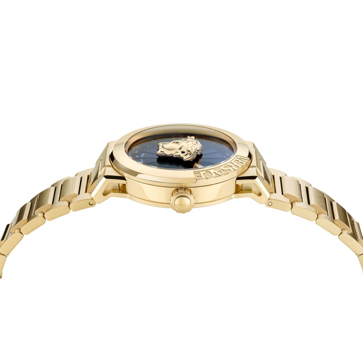 Buy Versace Analog Black Dial Women Watch - Ve3F00522 Online