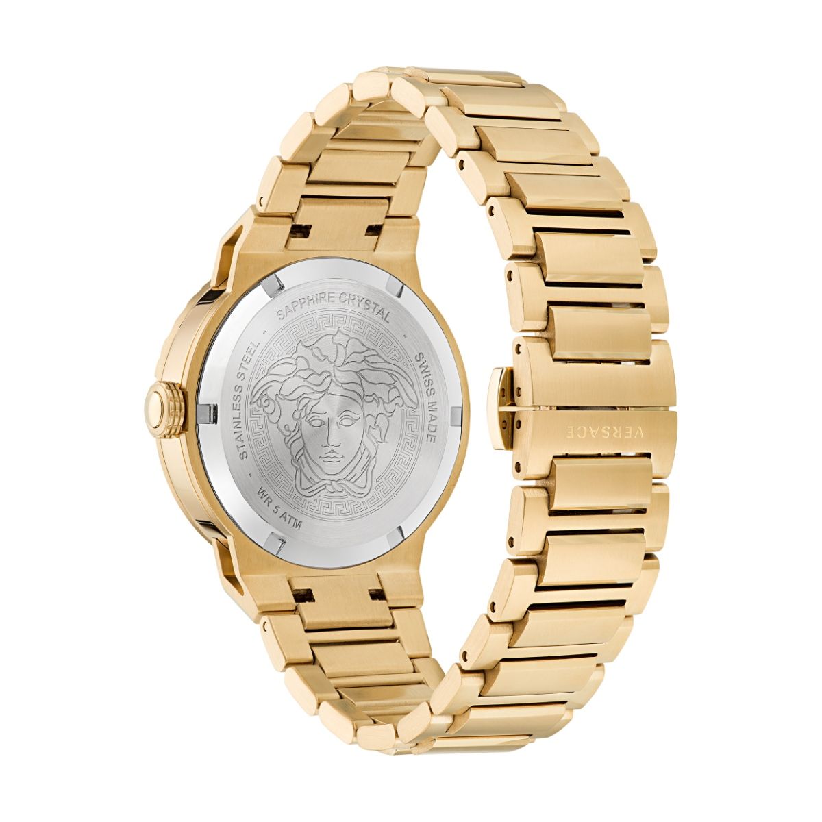 Buy Versace Analog Black Dial Women Watch - Ve3F00522 Online