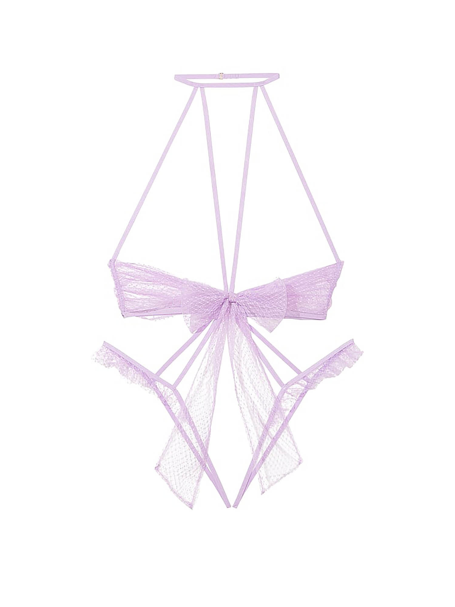 Buy Victoria's Secret Very Sexy Bow Mesh Open-Cup Crotchless Babydoll ...