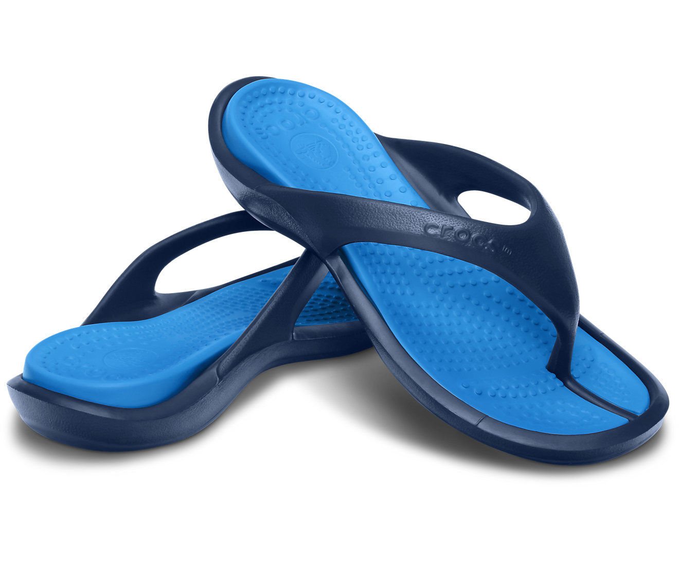 Crocs Athens Navy Blue Unisex Flipflop: Buy Crocs Athens Navy Blue ...