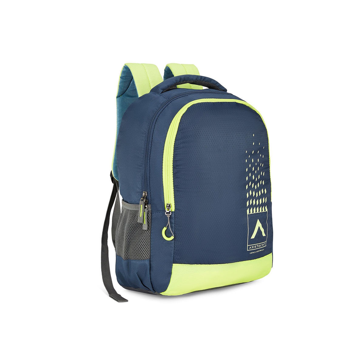Buy Aristocrat Polyester 27L Alps Backpack Navy Blue For Men & Women Online