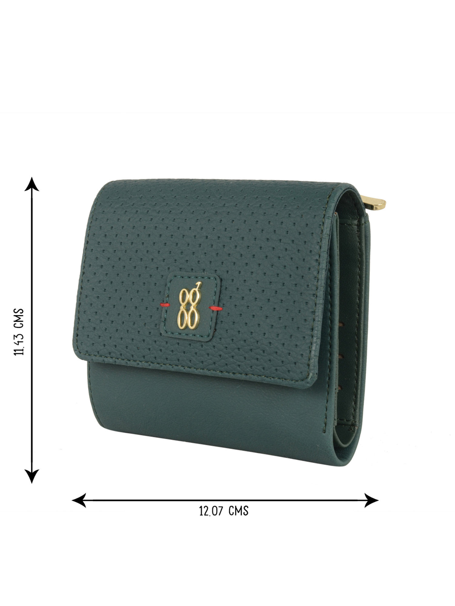 Buy Baggit Clawdia Green Small Wallet Online