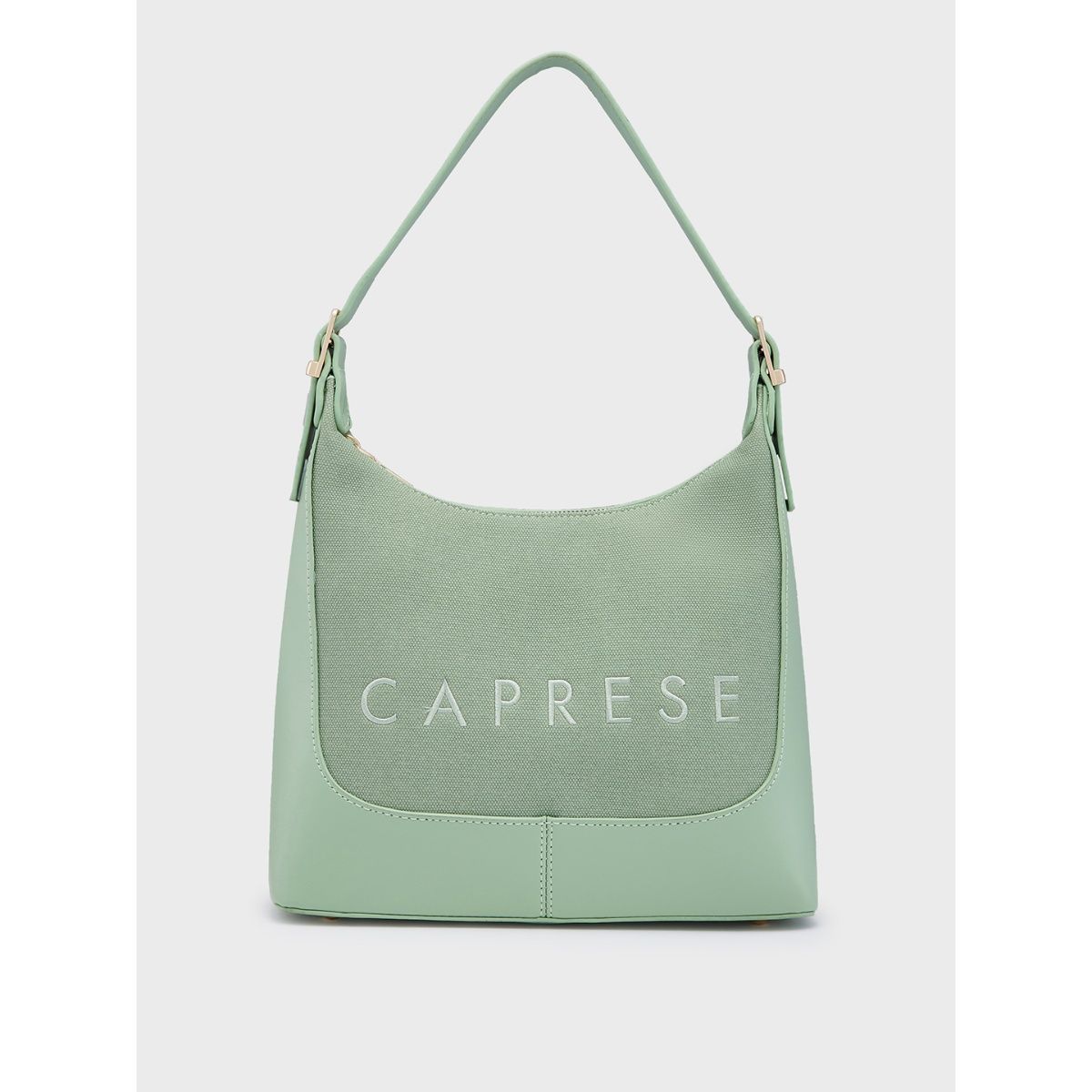 Buy Caprese Green Solid Hand Bag Online