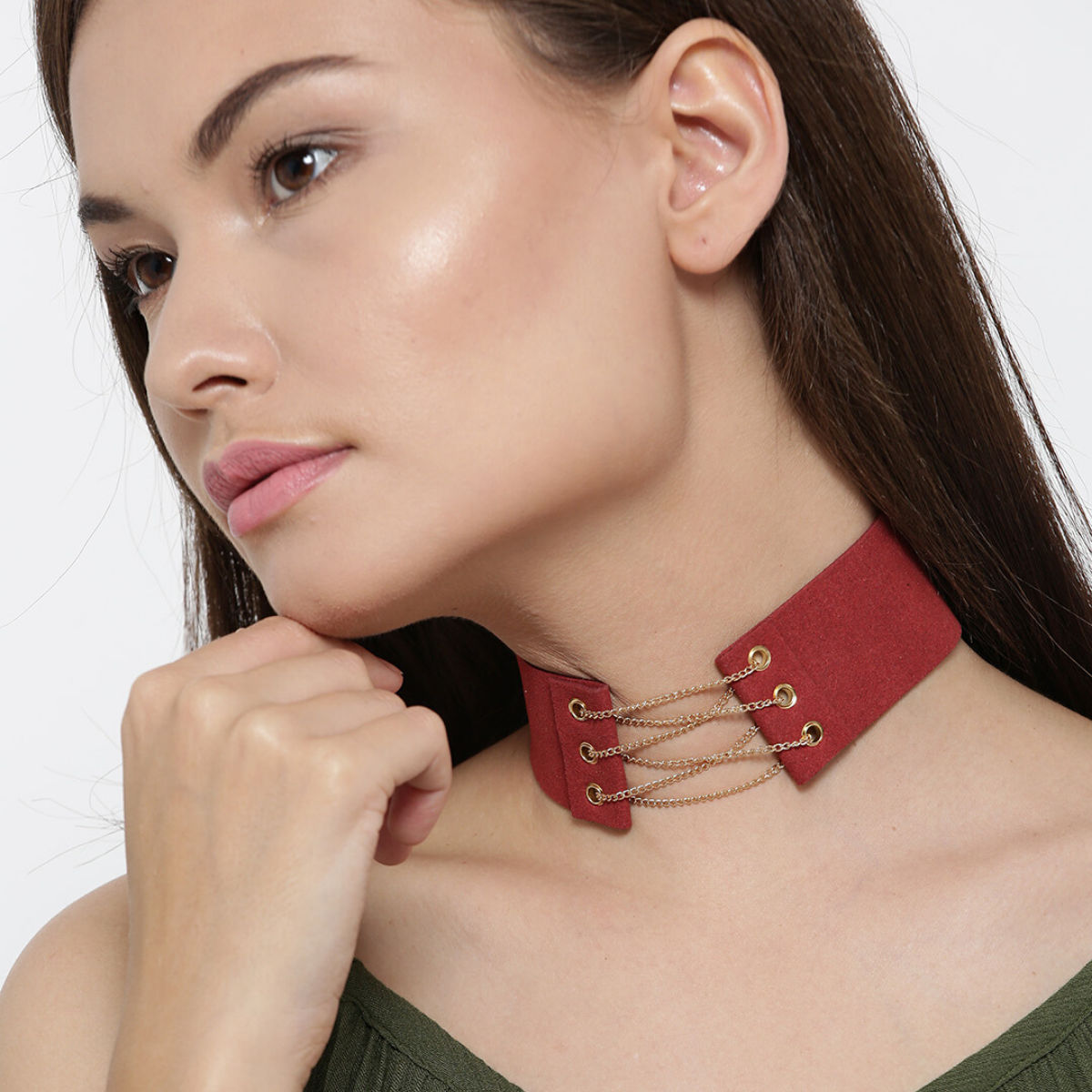 Bellofox Gigi Beetroot Pink Choker: Buy Bellofox Gigi Beetroot Pink Choker Online at Best Price ...