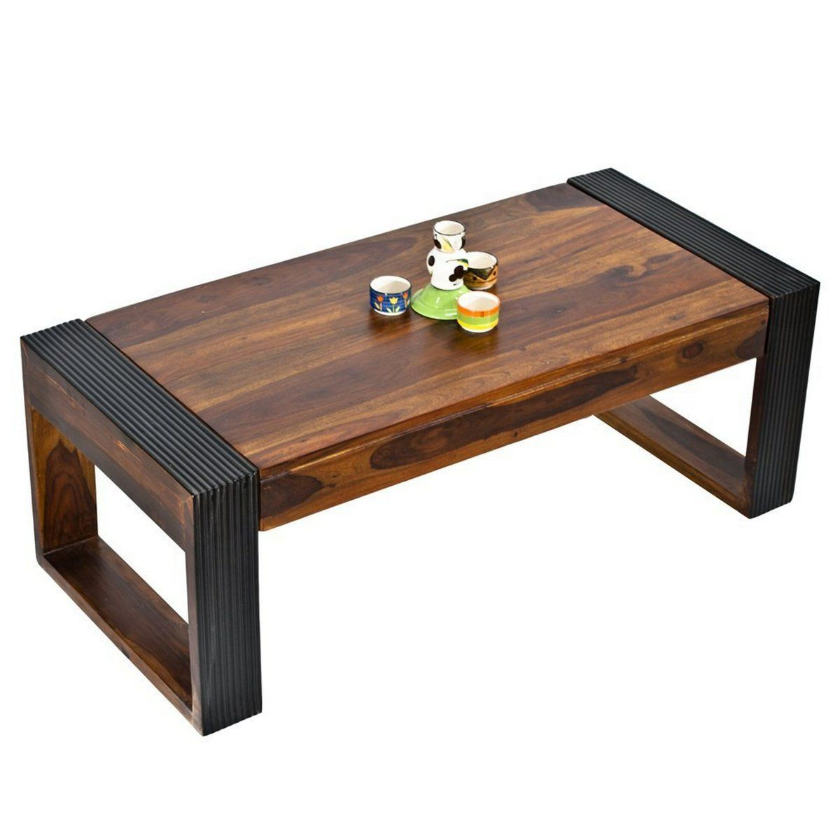 Buy Ikiriya Hudson Sheesham Wood Coffee Table in Provisional Teak ...