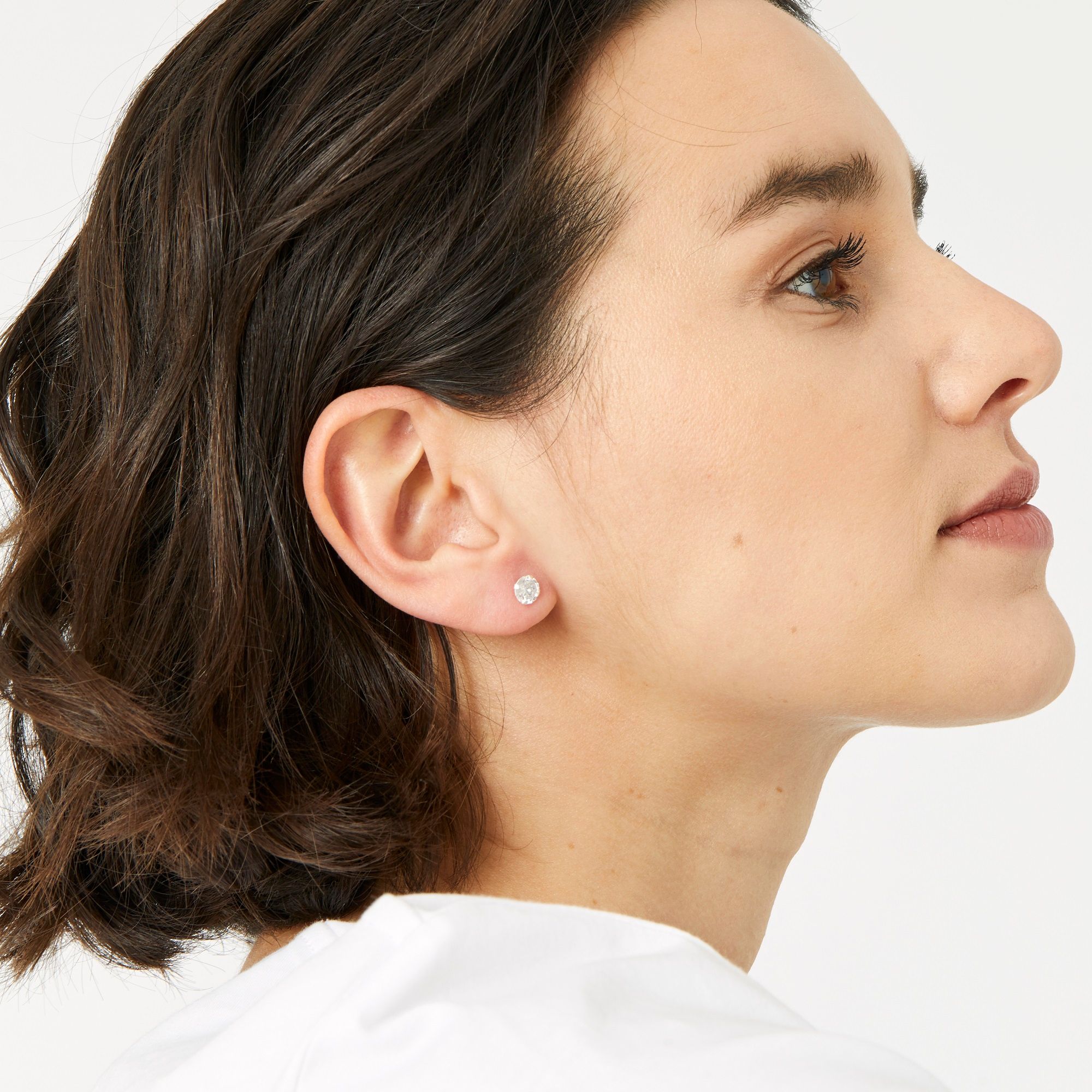 Accessorize London Sterling Silver Small Bling Stud: Buy Accessorize ...