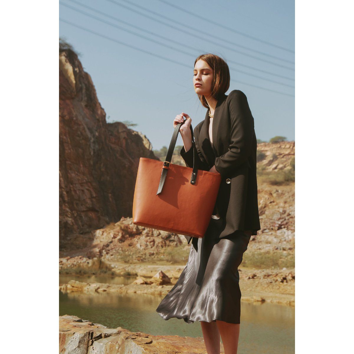 Buy RASHKI RIVA Women's Tote Bag Vegan Leather Online