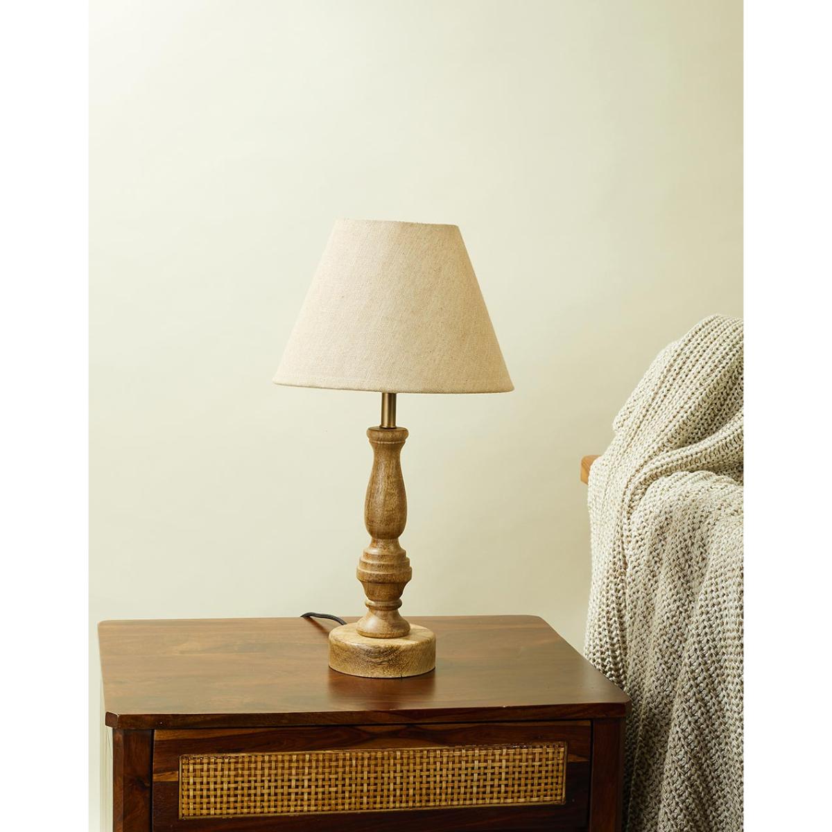 Buy Fabindia Natural Tvashti Table Lamp Online