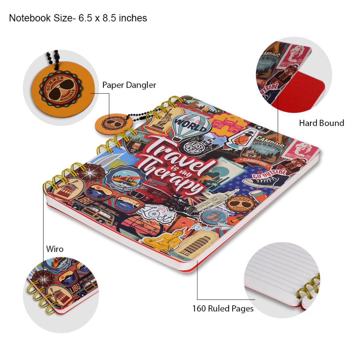 Doodle Collection Travel Tales Notebook: Buy Doodle Collection Travel ...