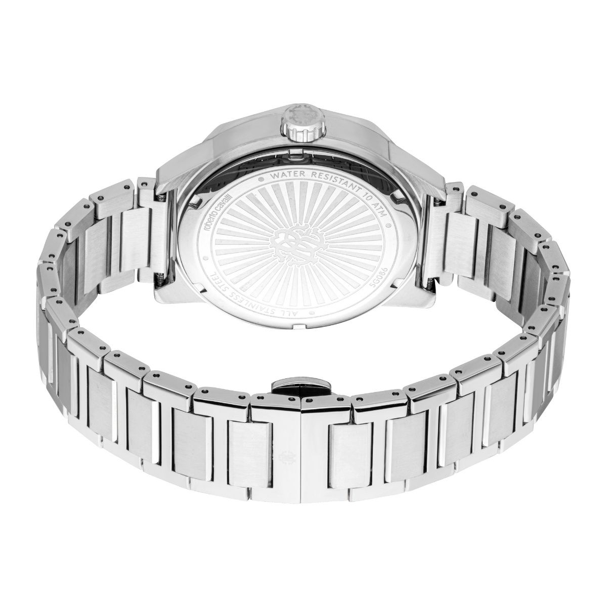 Buy Roberto Cavalli Men Lustro Silver Dial Analog Watch - RC5G086M0045 ...