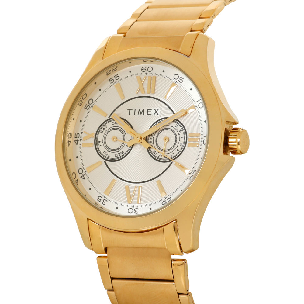 Buy Timex Analog Silver Dial Men's Watch (TW000X123) Online