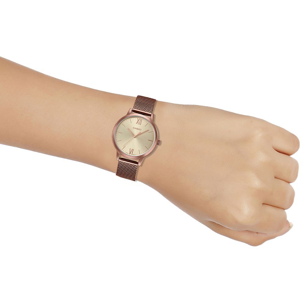 Casio A1693 Enticer Ladies ( LTP-E157MR-9ADF ) Analog Watch - For Women: Buy Casio A1693 Enticer ...