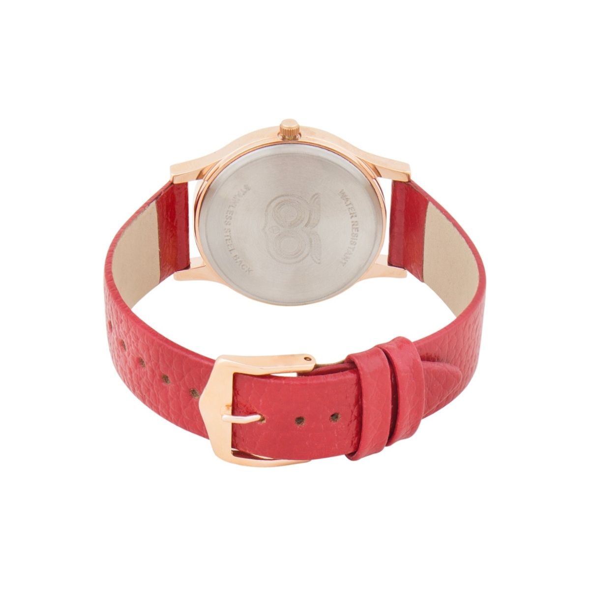 Buy Chumbak Serial Chiller Wrist Watch - Red Online