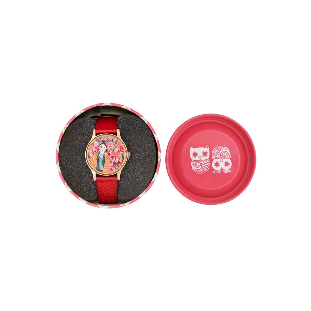 Buy Chumbak Serial Chiller Wrist Watch - Red Online