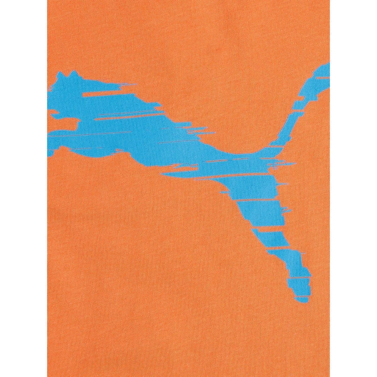 Puma Cat Logo Boys Orange T-shirt: Buy Puma Cat Logo Boys Orange T ...