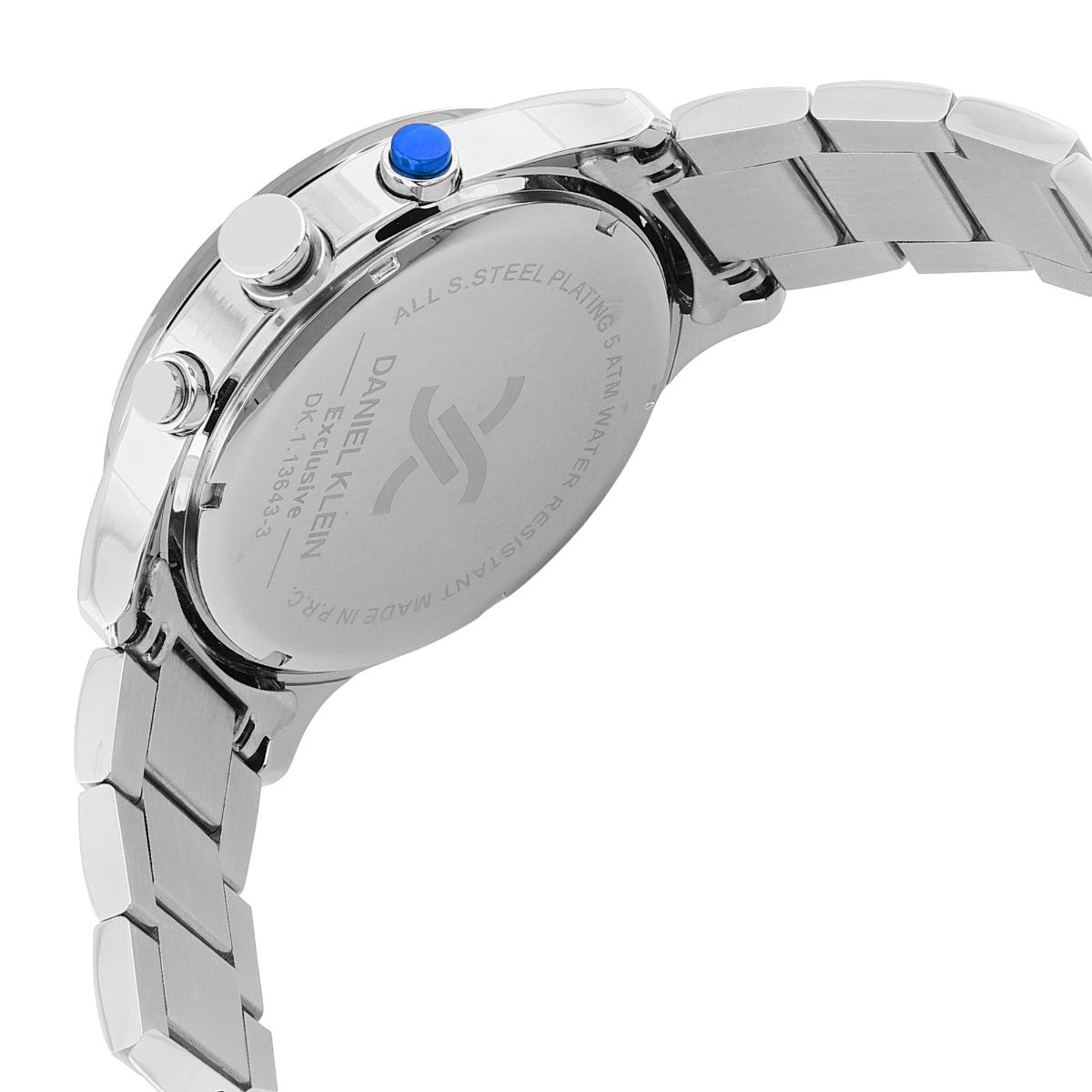 Buy Daniel Klein Blue Dial Exclusive Men Analogue Watch - DK.1.13643-2 ...