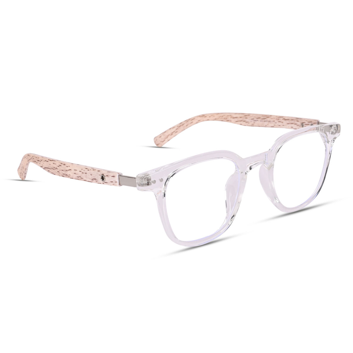 Buy Voyage Clear Square Frame for Men & Women TR83026MG3855 Online