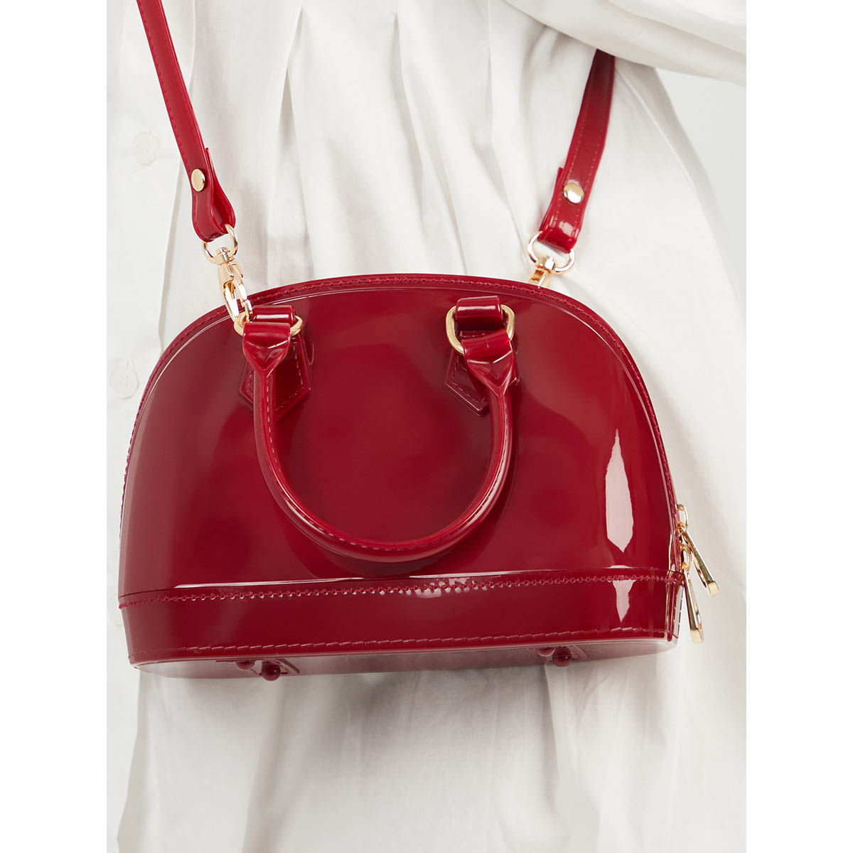 Buy Styli Shiny Mini Sling Bag With Detachable Sling Strap Online