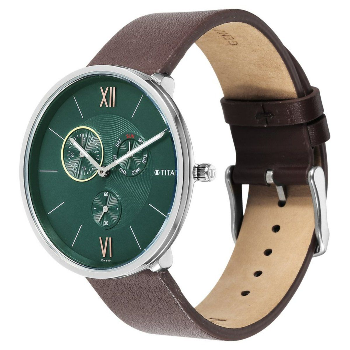 Buy Titan Round Dial Analog Watch for Men_1877SL01 Online