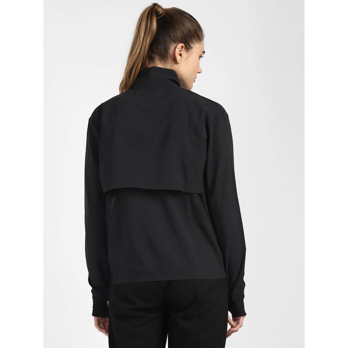 Reebok Wor Run Woven Wind Jacket Black Running Jacket: Buy Reebok Wor ...