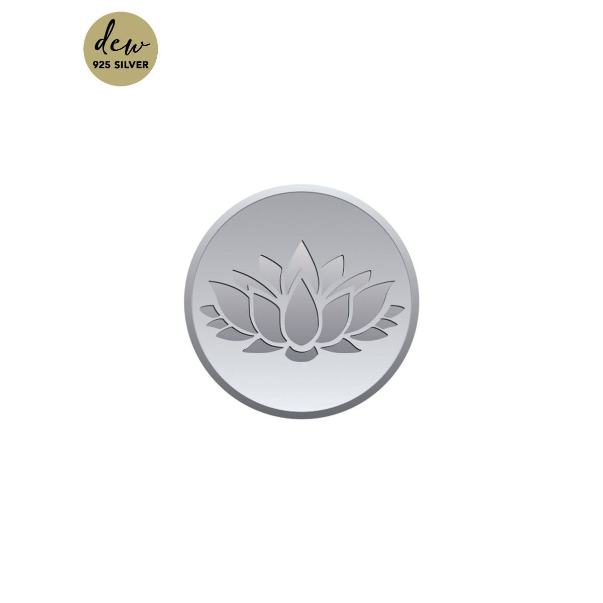 Buy Pipa Bella Lotus 10GM 999 Purity Silver Coin - 31.7MM Online