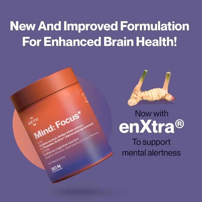 Setu Mind Focus Capsules - Brahmi, Ginkgo Biloba, Ashwagandha - Helps ... Setu Mind Focus Capsules - Brahmi, Ginkgo Biloba, Ashwagandha - Helps ...