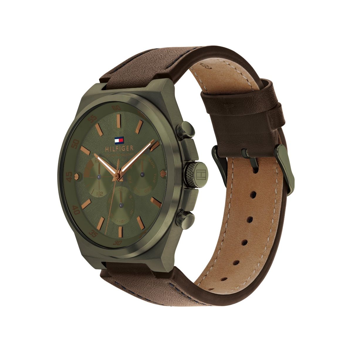 Buy Tommy Hilfiger Dexter Green Dial Analog Watch for Men TH1792085 ...