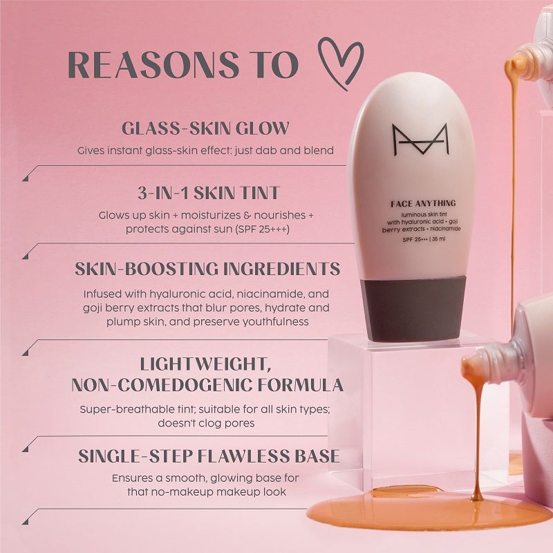 Buy House Of Makeup Face Anything Luminous Skin Tint For Glass Skin Online