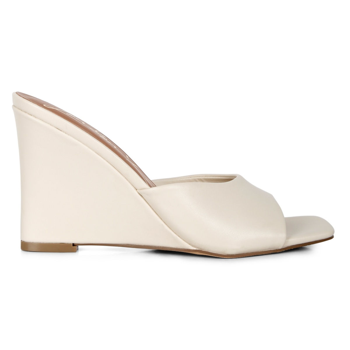 London Rag Solid Cream Wedges: Buy London Rag Solid Cream Wedges Online ...