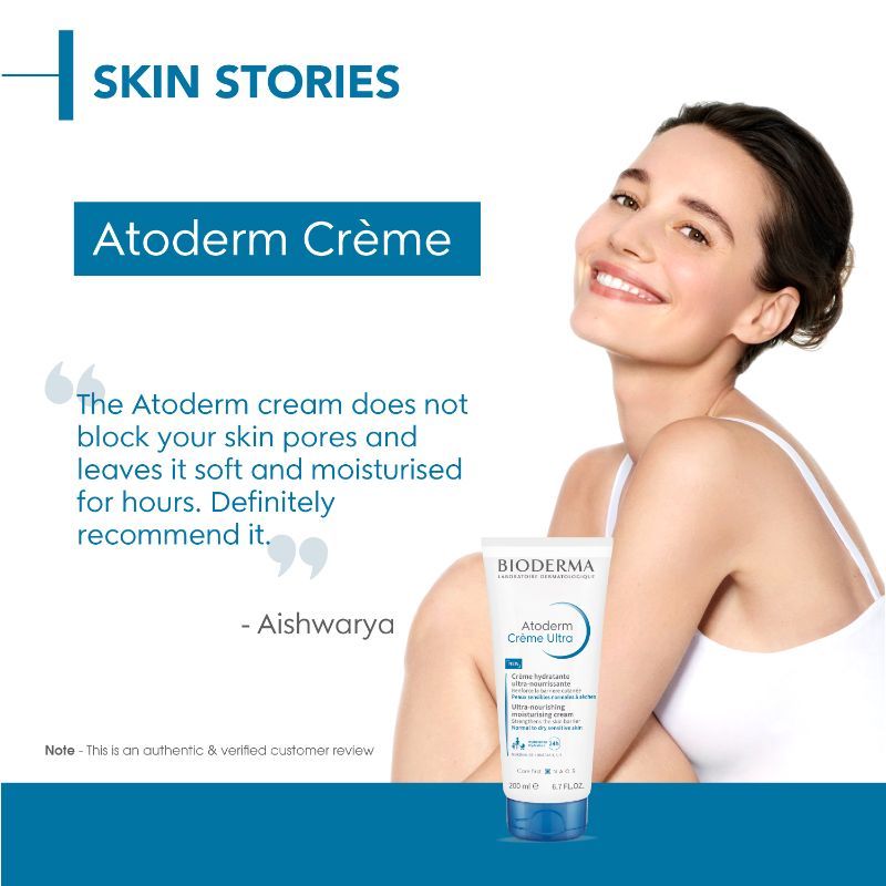 Bioderma Atoderm Creme Ultra-Nourishing Face & Body Daily Care, Normal ...