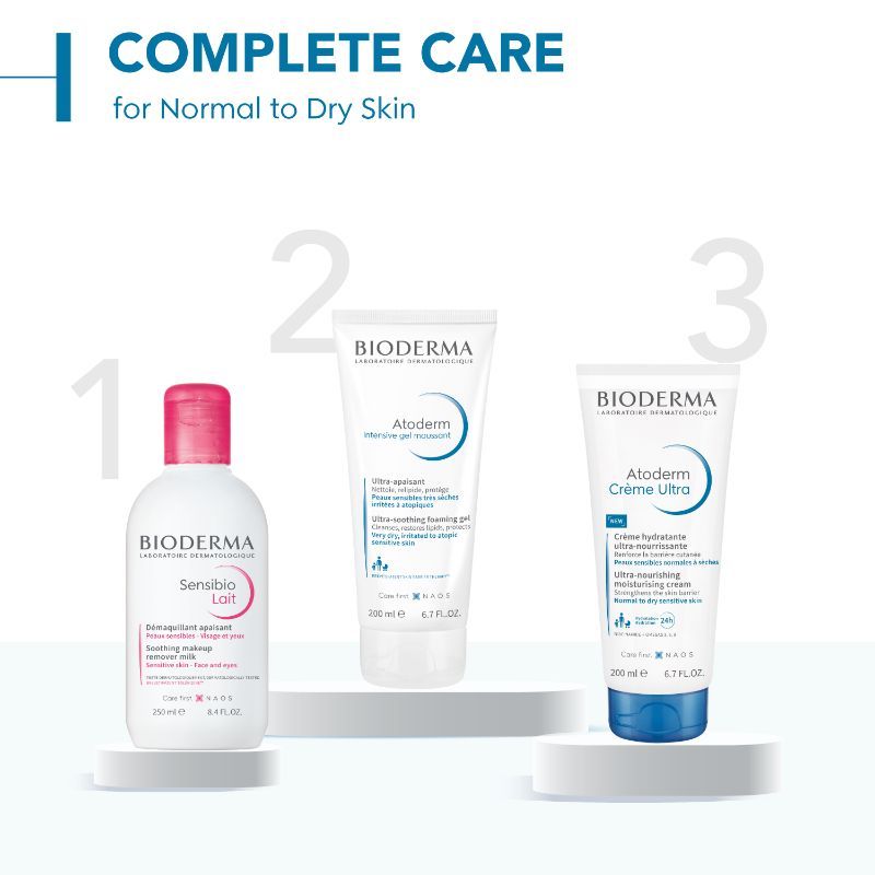 Bioderma Atoderm Creme Ultra-Nourishing Face & Body Daily Care, Normal ...