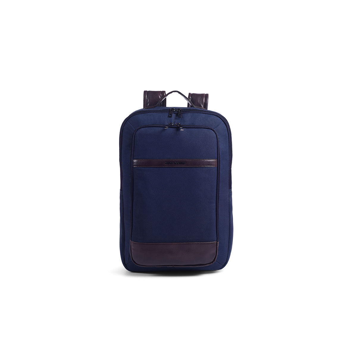 Buy Gauge Machine Blue Front Sleeve Backpack Online