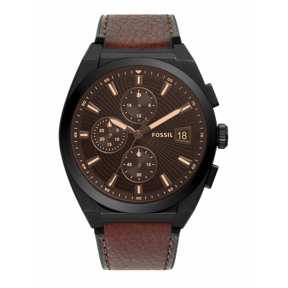 Buy Fossil Everett Brown Watch FS5798 For Men Online