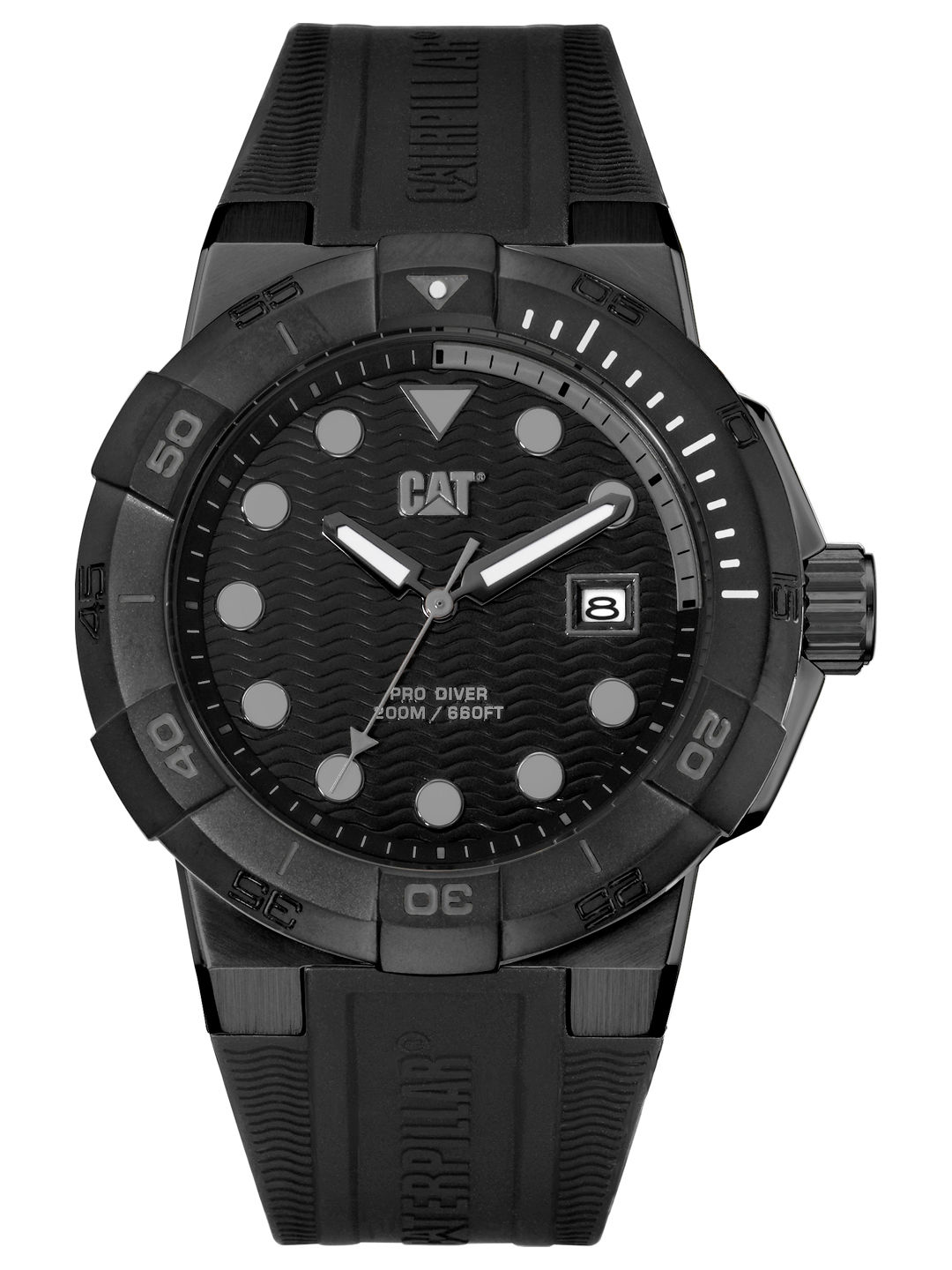 CAT Shock Diver Analogue Black Round Dial Men's Watch (SI.161.21.121 ...